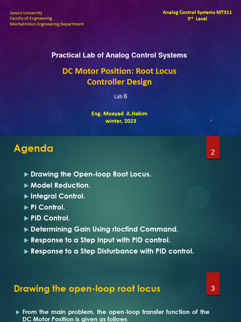 Analog Control - 6th Lab | Download Free PDF | Control Theory | Systems Theory