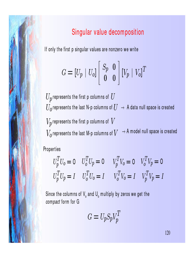 Lecture 5 | PDF | Operator Theory | Linear Algebra