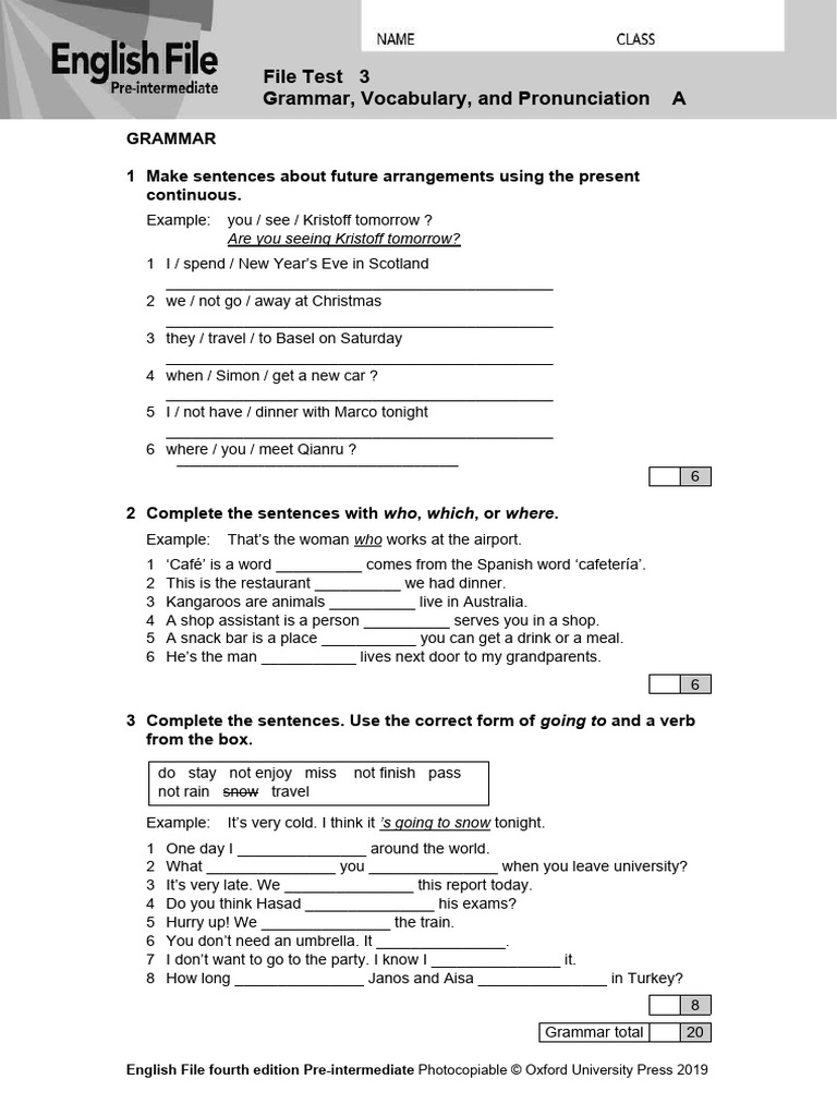TEST_3a | PDF | Linguistics