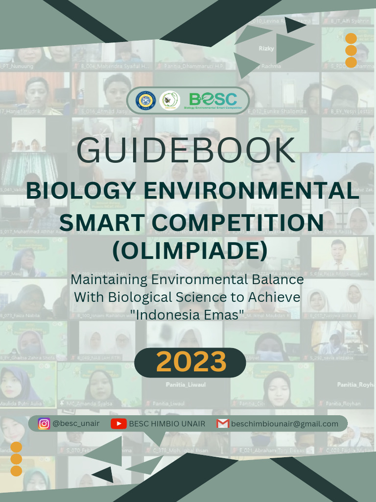 Guide Book Olimpiade SMP - SMA BESC 2023 | PDF | Kesehatan Holistik