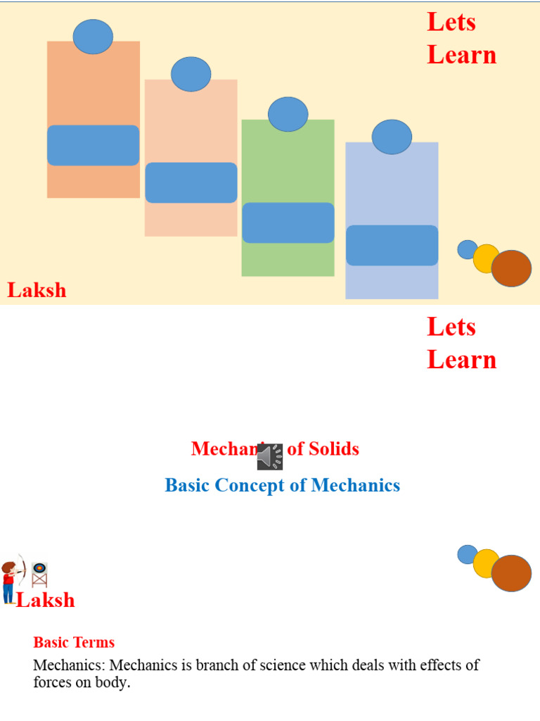 2.basic Concepts of Mechanics Lecture 2 | PDF | Force | Mass 2.basic Concepts of Mechanics Lecture 2 | PDF | Force | Mass