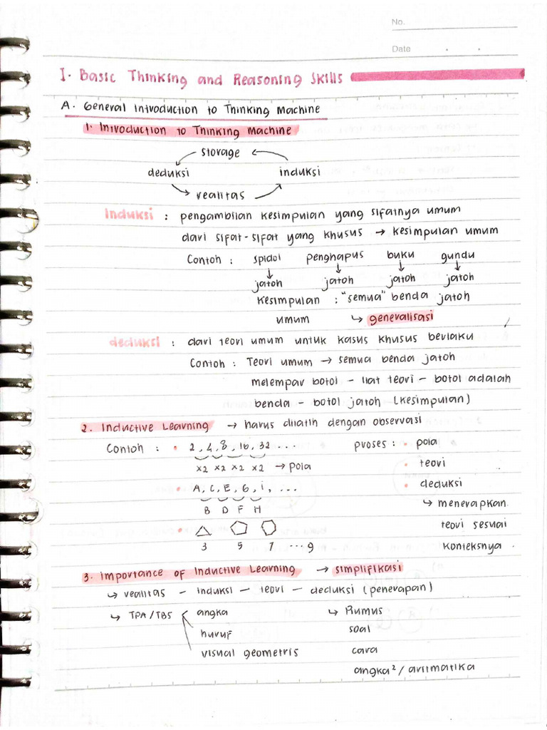 Basic Thinking and Reasoning Skills | PDF