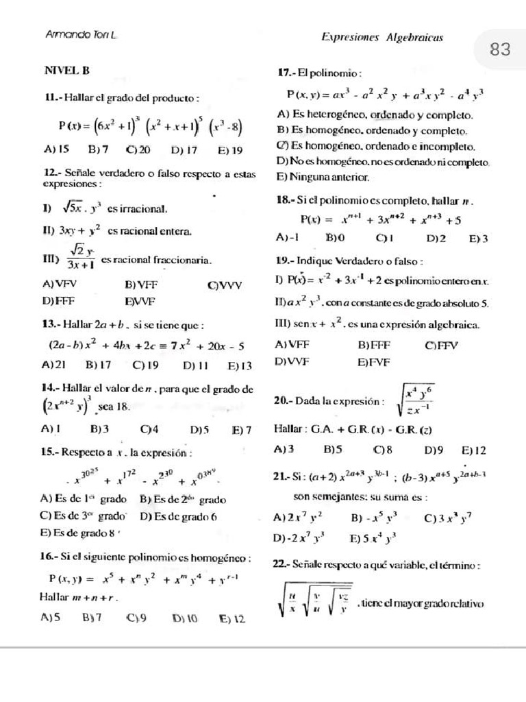 Ejercicios Complemento | PDF