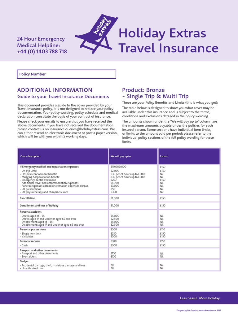 Key Facts | PDF | Insurance