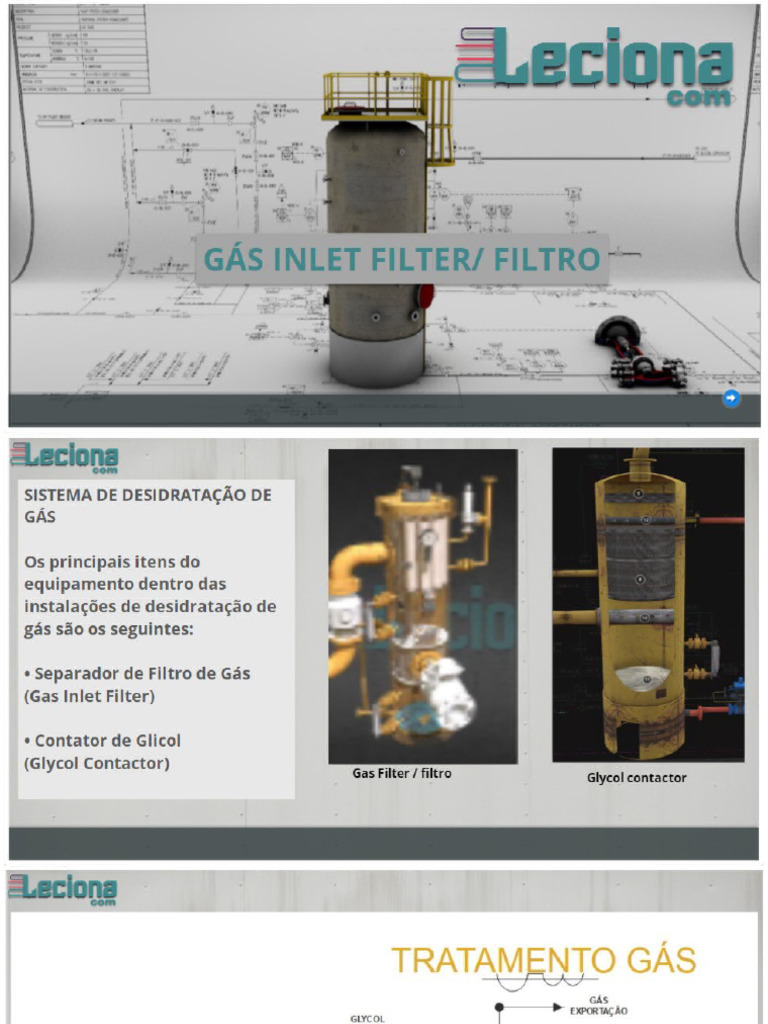 7 - Produção de Petróleo - Gás Inlet Filter | PDF