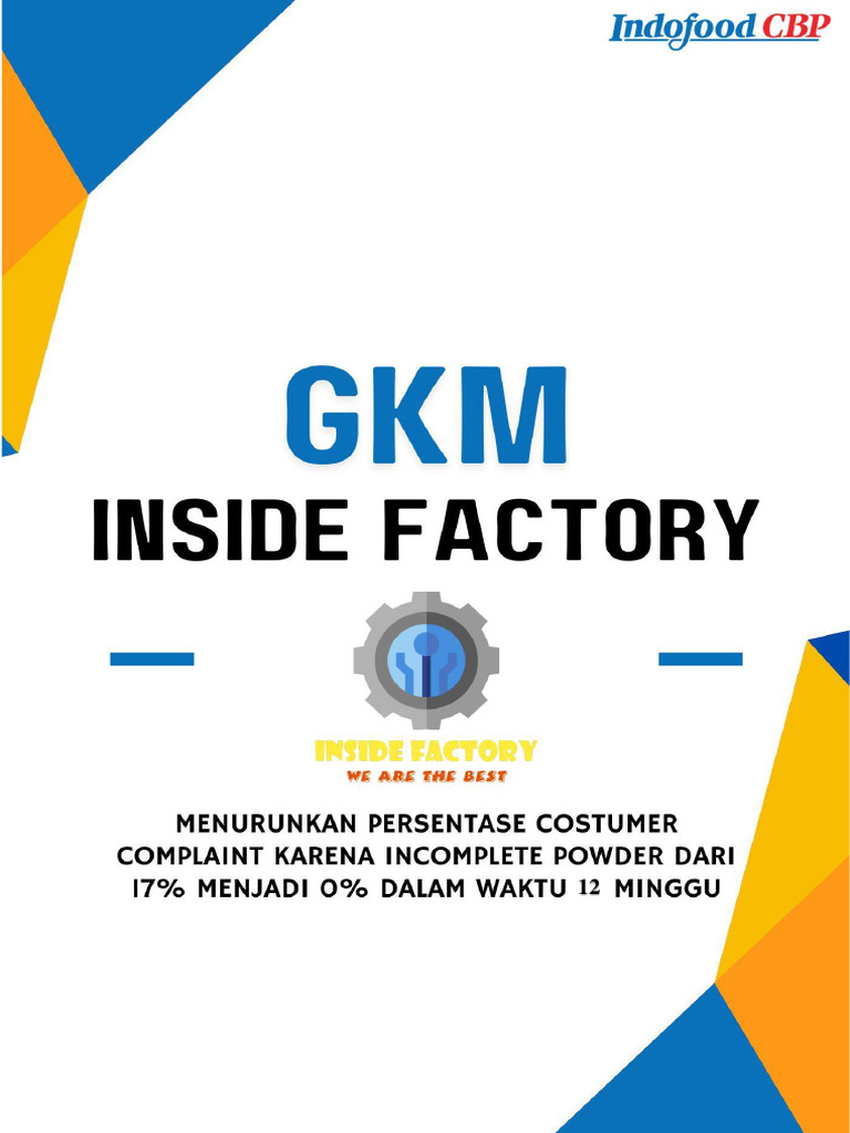 GKM Inside Factory Revisi Setelah Wawancara | PDF