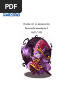 Prueba Evaluación Del Desarrollo Infantil "EDI" | PDF | El embarazo | Parto