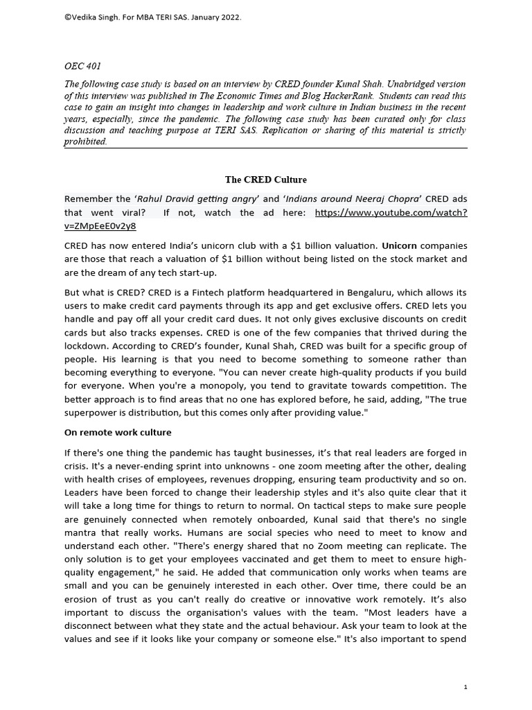 Oec401 Cred | PDF | Business | Economies