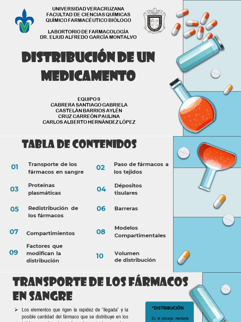 Distribución de un medicamento | PDF | Medicamentos con receta | Sangre