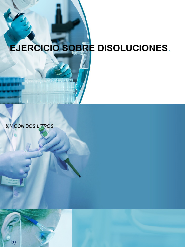 DISOLUCIONES | PDF