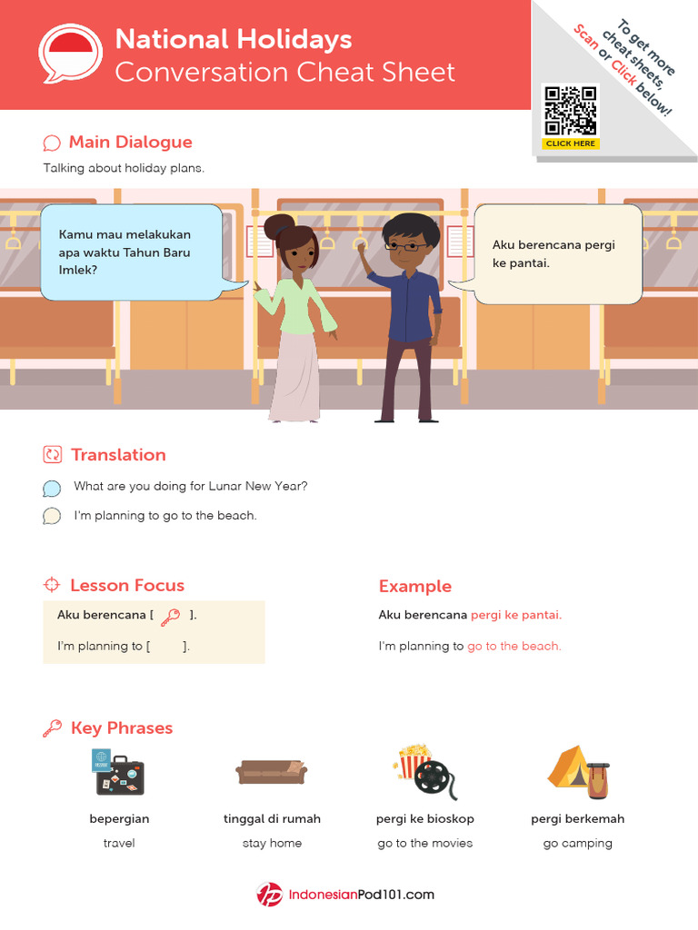 Indonesian Holiday Conversation Guide | PDF | Observances