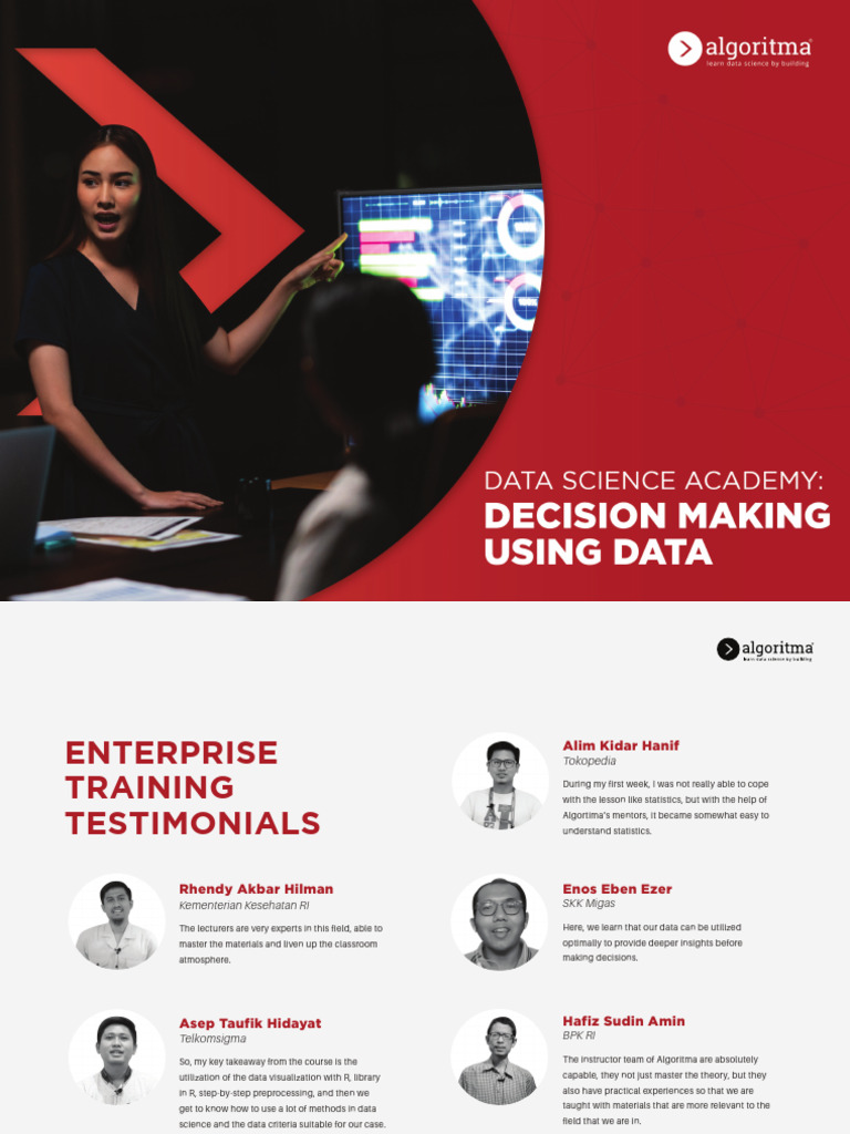 Algoritma Data Science School Syllabus | PDF | Support Vector Machine ...