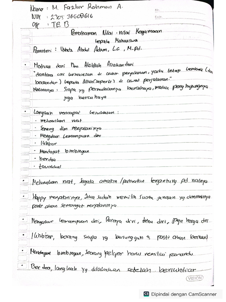 Resume Agama Teb Islam | PDF
