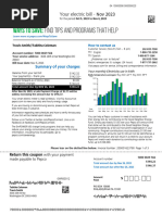 Comed Sample Bill | PDF | Efficient Energy Use | Sustainable Energy