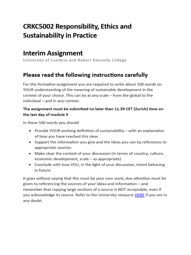 CRKC5002 Interim Assignment | PDF | Theory | Understanding