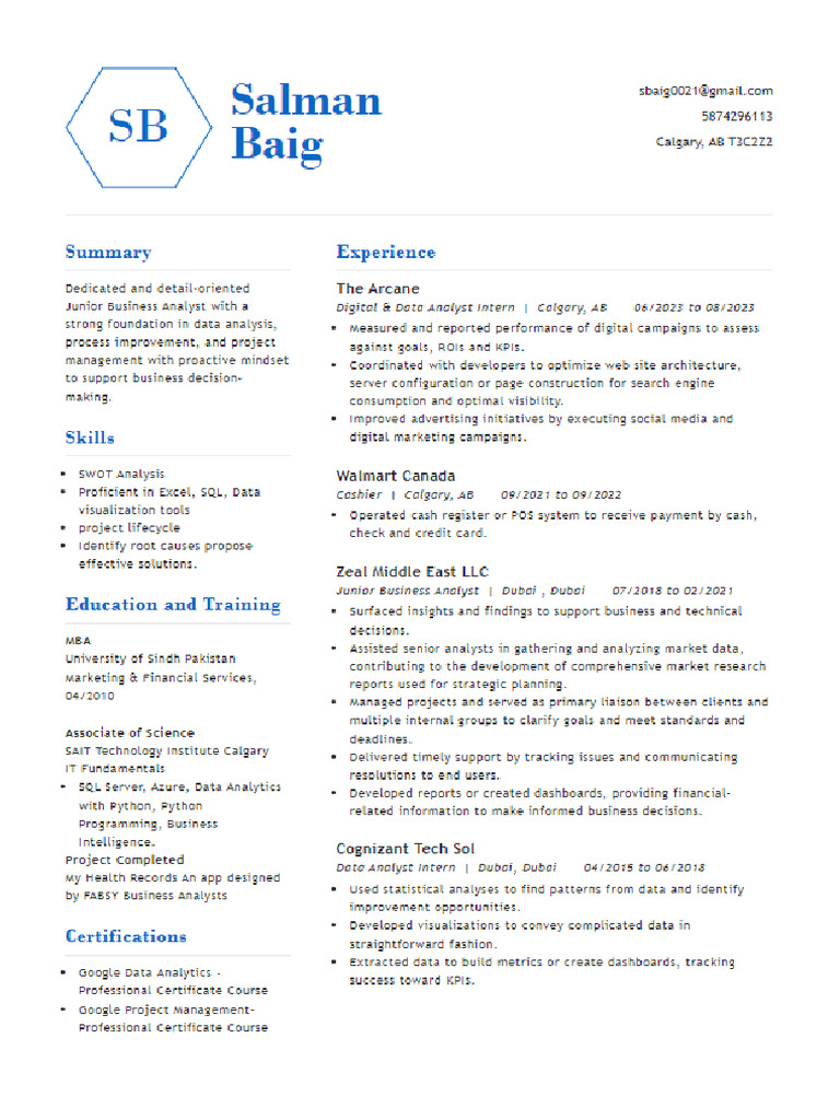 Associate Research Analyst | PDF