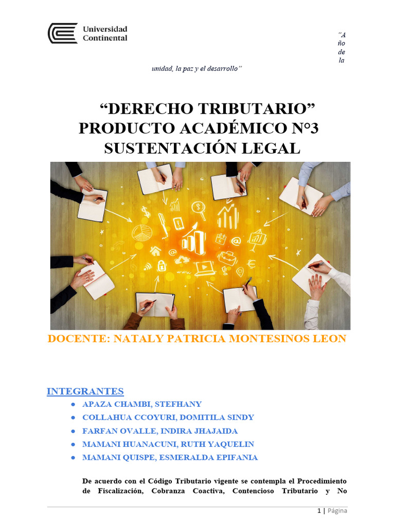 Pae - Derecho Tributario F | PDF | Fiscal | Debido al proceso