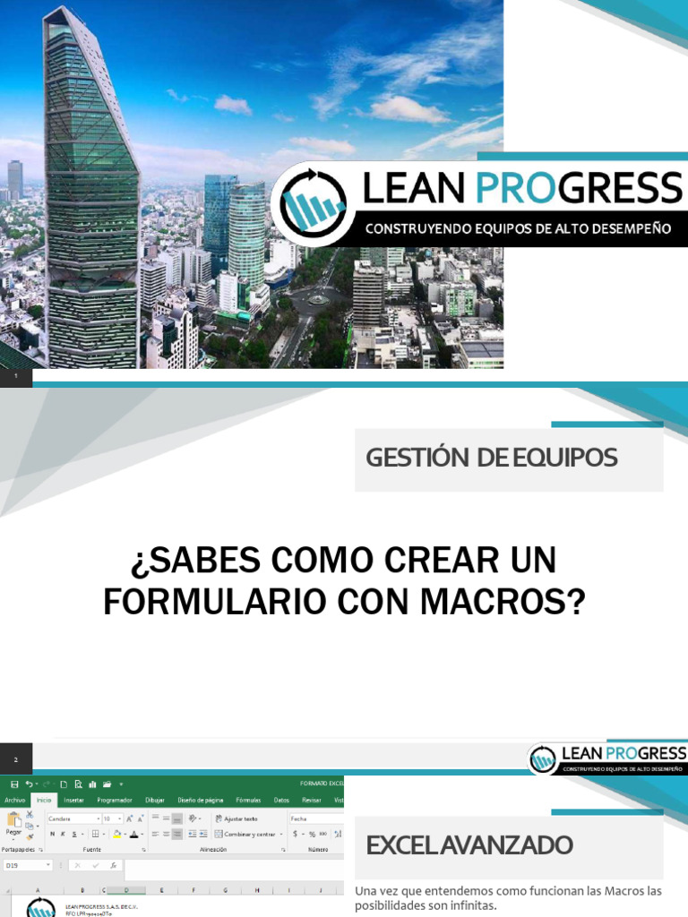 Modulo 7 Creación de Formularios | PDF | Bases de datos | Macro (informática)