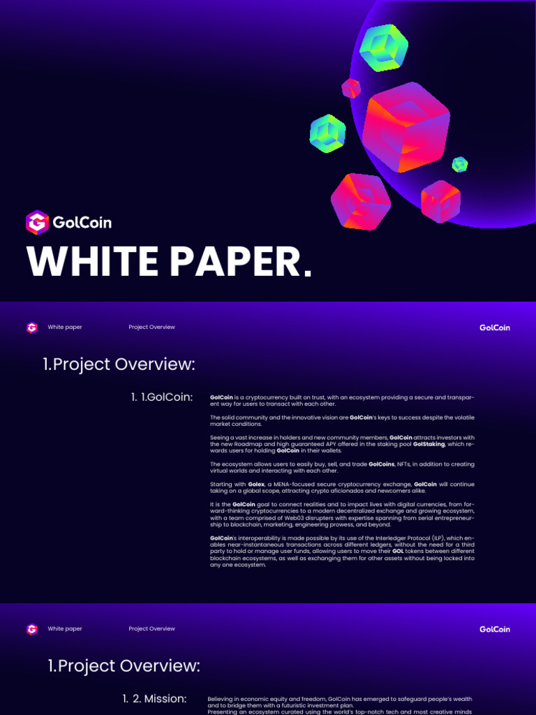 White Paper | PDF | Cryptocurrency | Economies