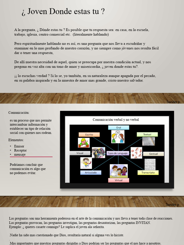 Joven Donde Estas Tu 3333 | PDF | Comunicación | Libro del Génesis