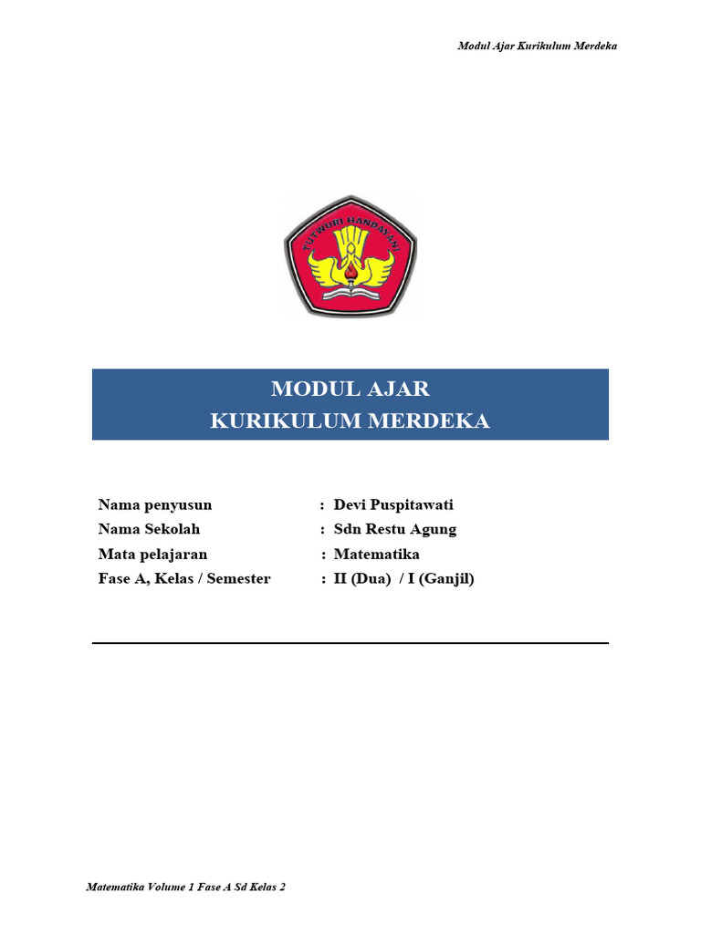 BAB 8 - MA Matematika Kls 2 | PDF