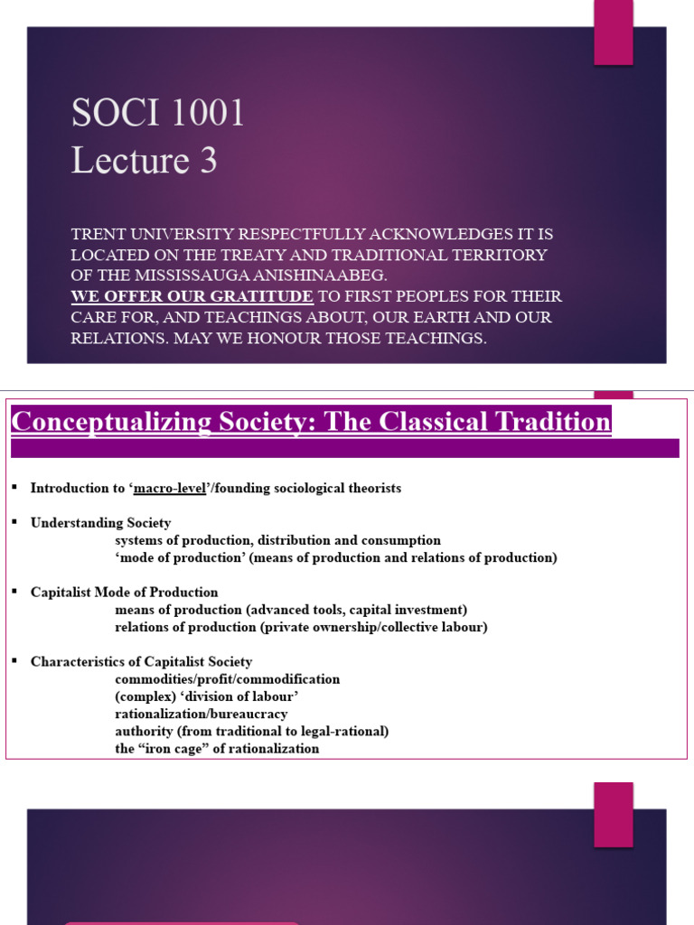 Powerpoint Lecture 3 Slides 1001 | PDF | Capitalism | Bureaucracy