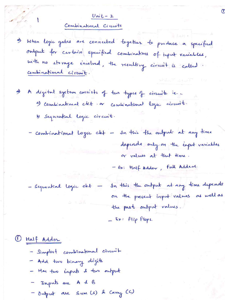 DE Unit-2 Part-1 | PDF