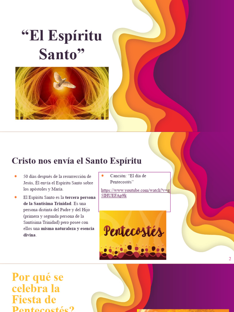 Espiritu - Santo 2 | PDF | espíritu Santo | Pentecostés