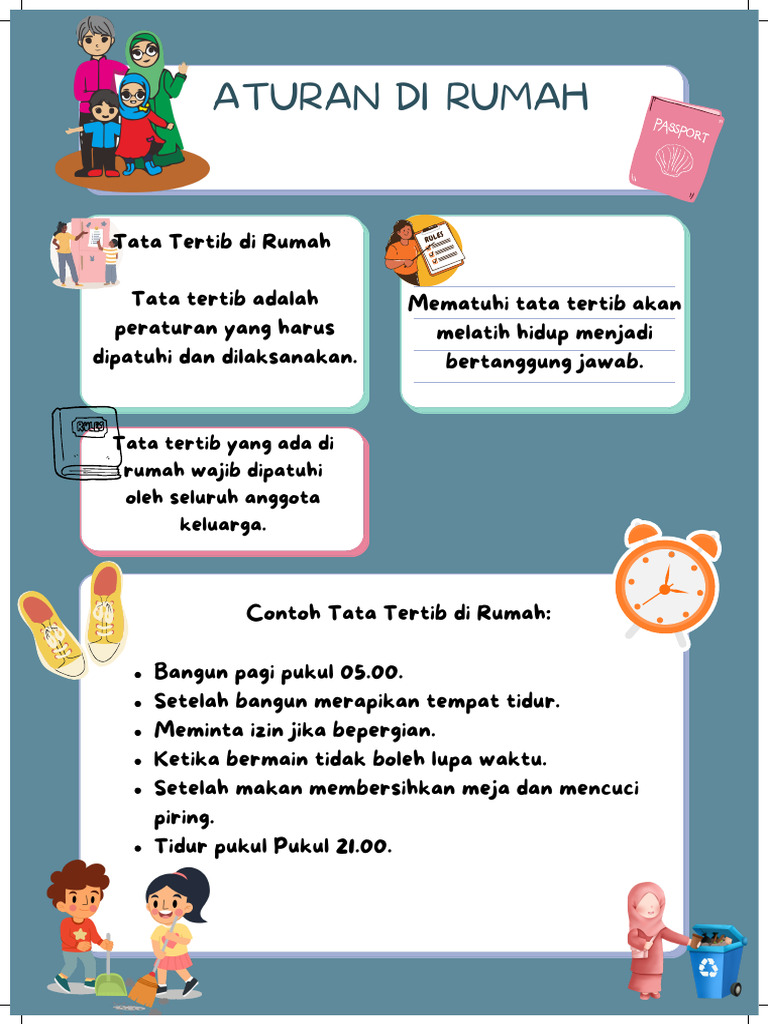 Aturan Di Rumah | PDF | Gaya Hidup