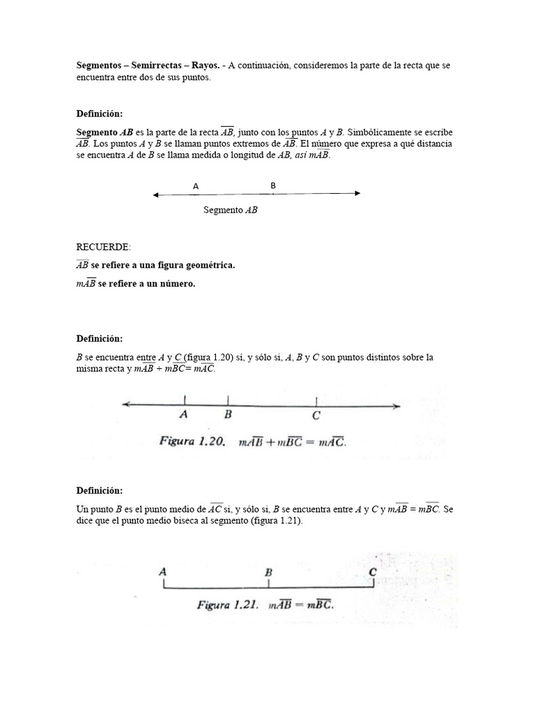 Números Reales y La Recta de Los Números-1 | PDF | Línea (geometría ...