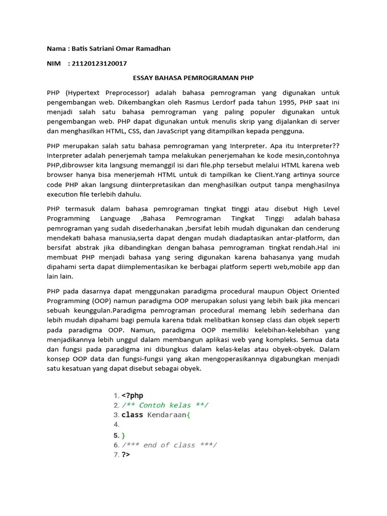 Panduan Lengkap Bahasa Pemrograman PHP | PDF | Komputer