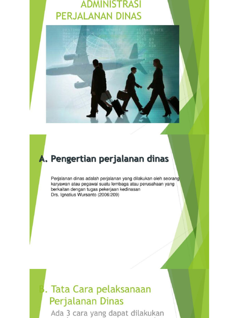 Perjalanan Dinas | PDF