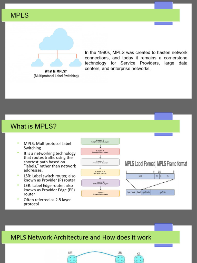 Mpls Teletalk | PDF | Networking | Multiprotocol Label Switching