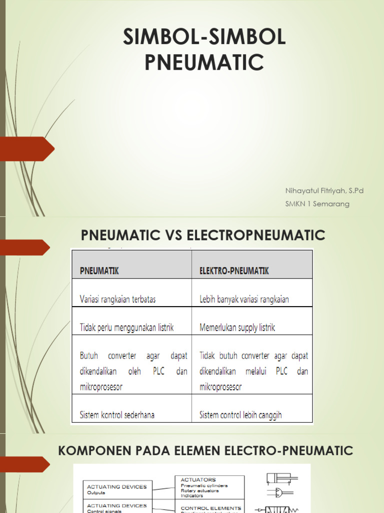 Pertemuan 2 Simbol-Simbol Pneumatik | PDF