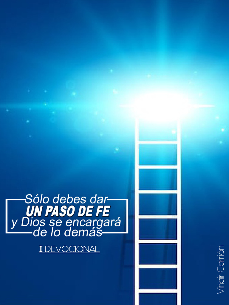 1er Libro Solo Debes Dar Un Paso de FE | PDF | Oración | Jesús