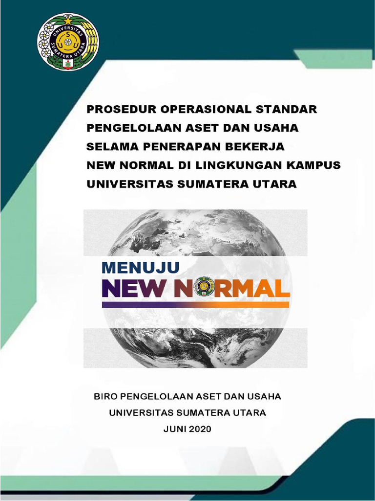 Sop Pengelolaan Aset Menuju New Normal | PDF
