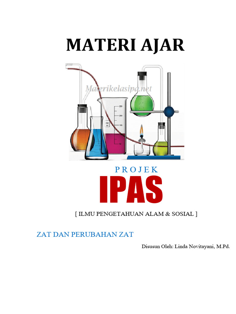 Modul Ajar Zat Dan Perubahannya | PDF Modul Ajar Zat Dan Perubahannya | PDF