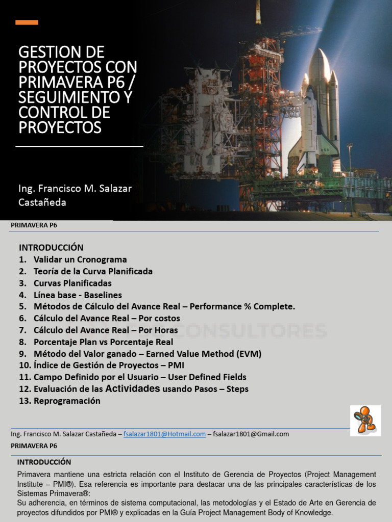 Presenta P6 Avanzado | Descargar gratis PDF | Gestión de proyectos ...