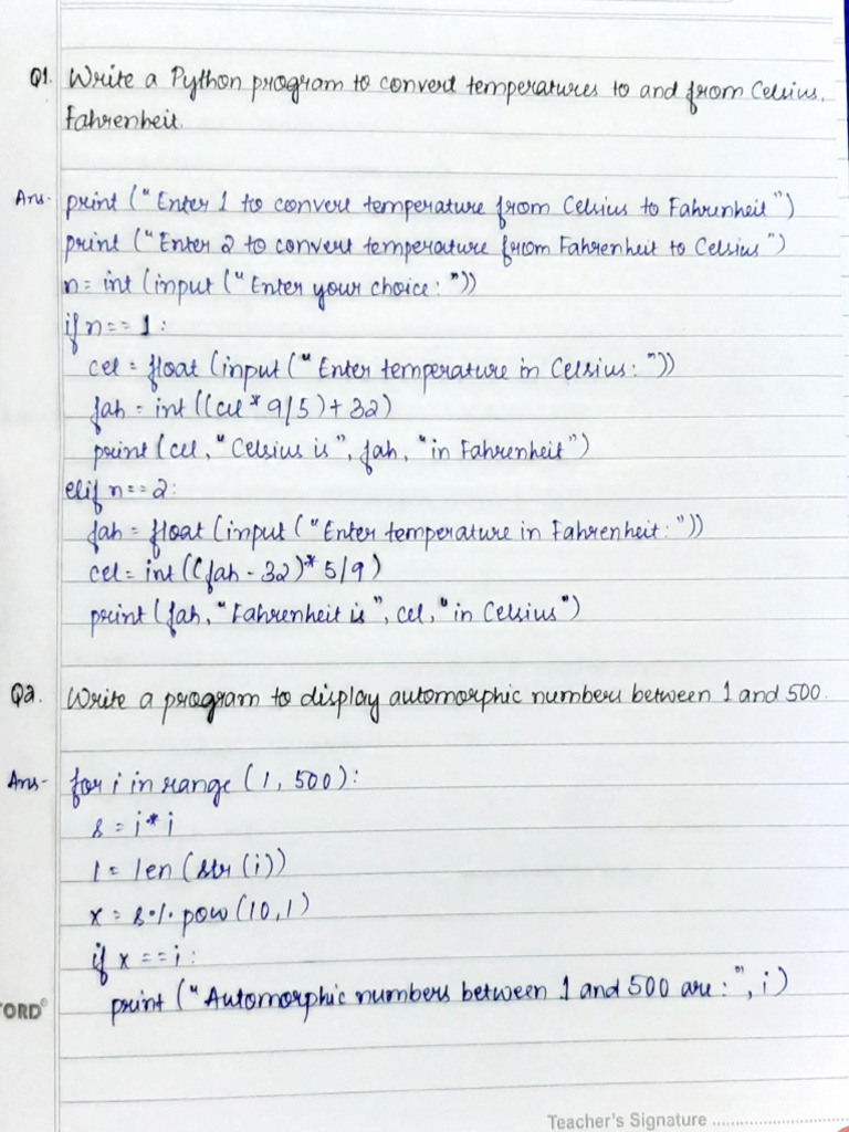 Computer - Practical 2021 | PDF