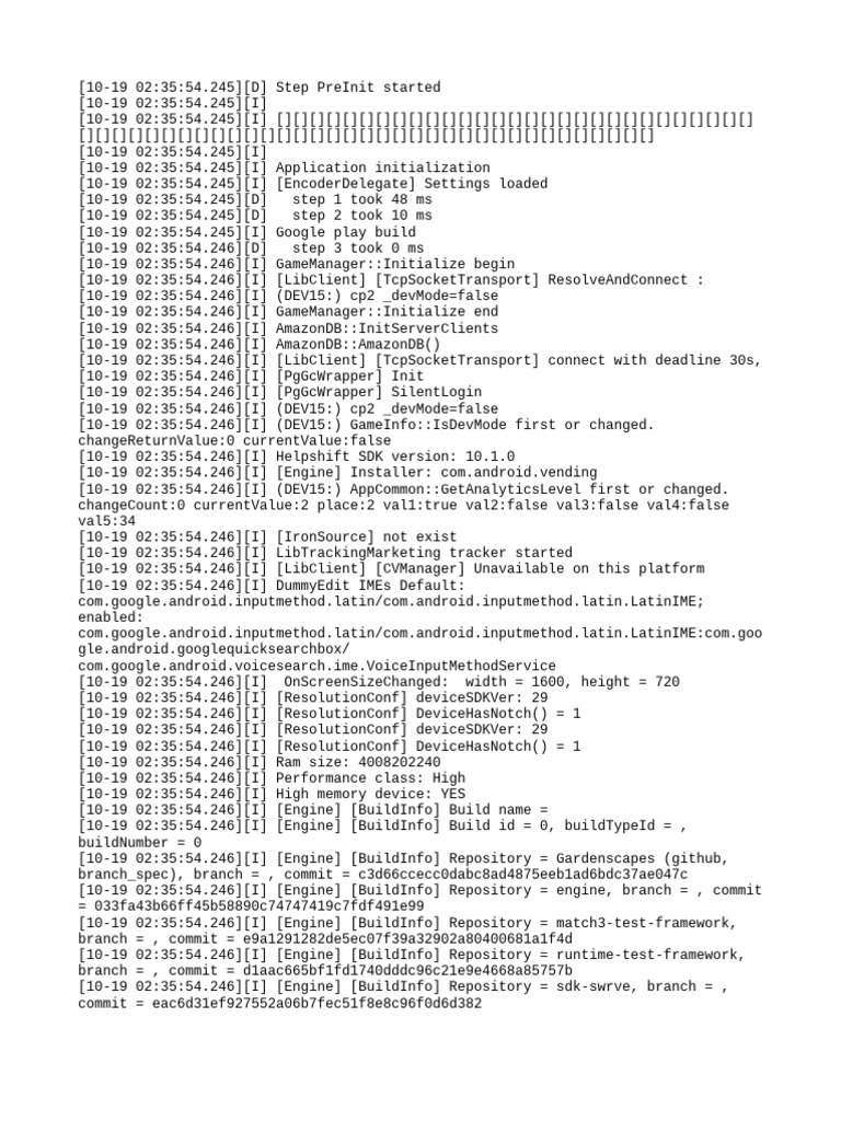 Log | PDF | Computing | Software
