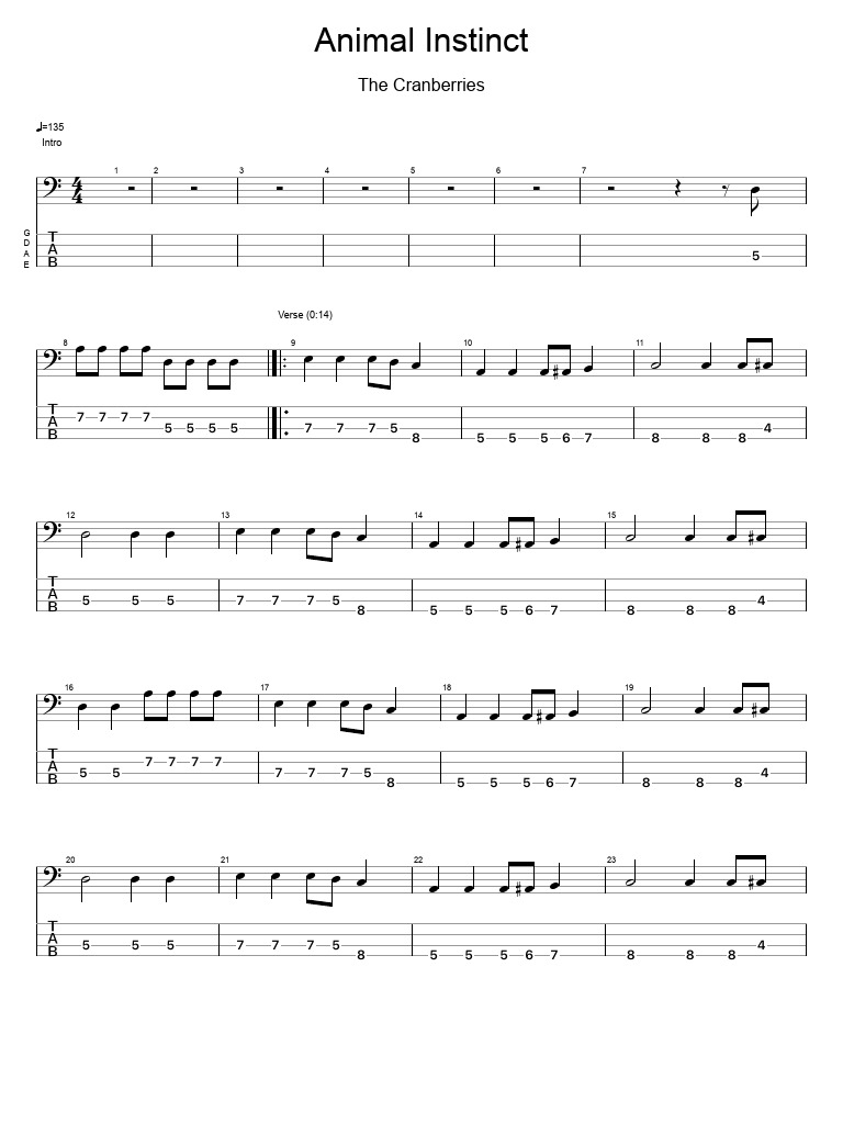 "Animal Instinct Guitar Tabs" | PDF | Chess