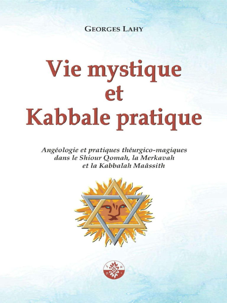 Kabbale Pratique et Vie Mystique | PDF | Kabbale | Dieu