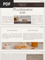 Proclamation No. 1081 Speech | PDF | Martial Law | Government