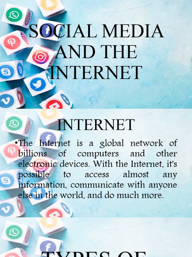Social Media Types and Uses | PDF | Internet | Mass Media