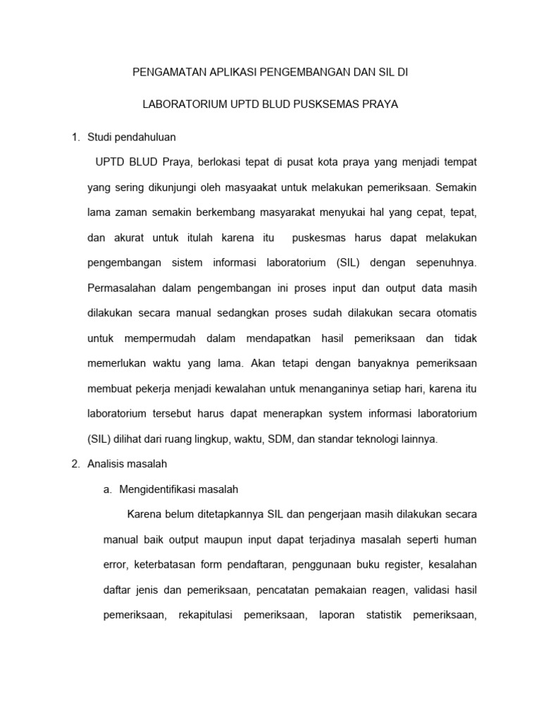 Pengembangan Sil Dan Evaluasi Tugas Uts | PDF