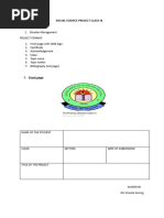 Class 10 CBSE Social Science Project (2024-25) | PDF