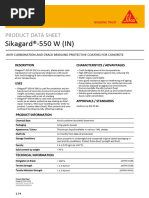 Sikagard®-300: Waterproof Coating Data | PDF | Concrete | Weathering