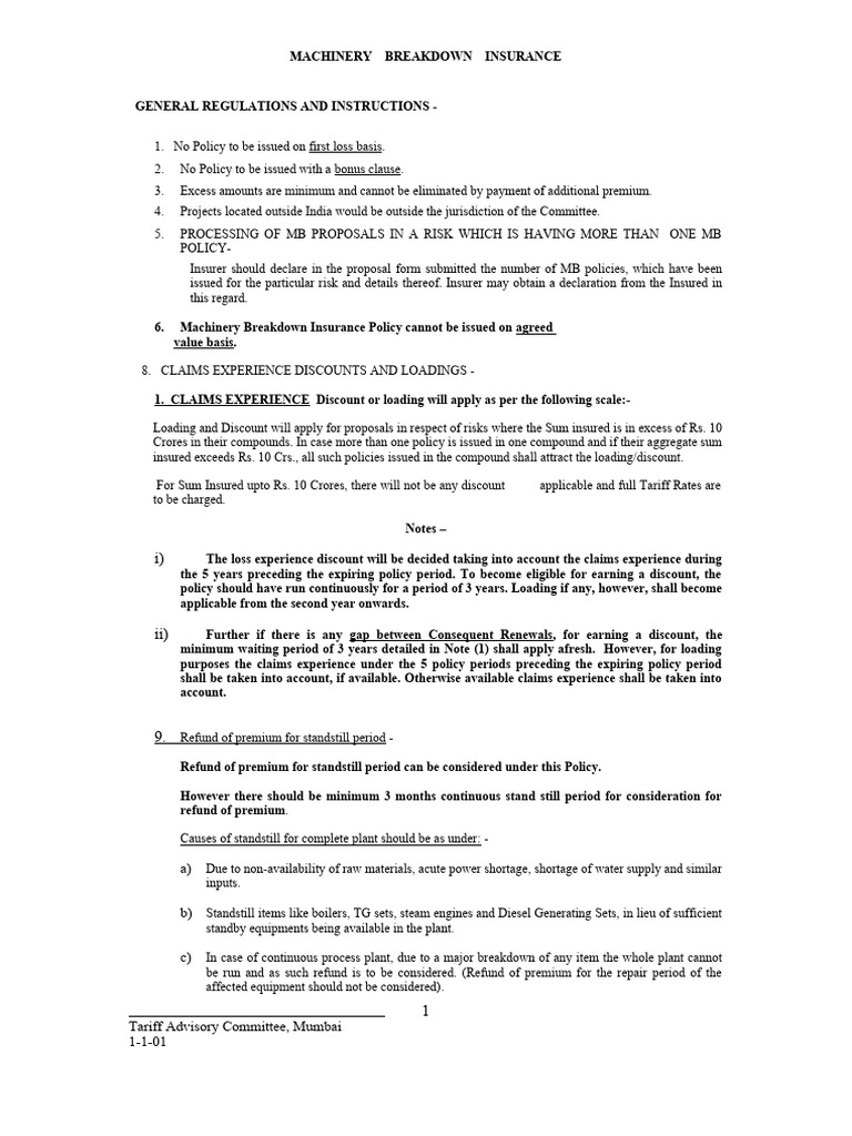 MB | PDF | Insurance | Liability Insurance