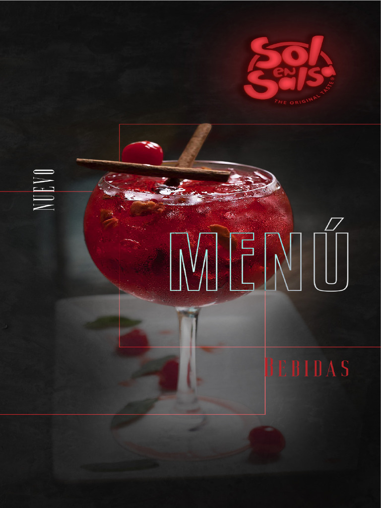 Menú de Cocteles y Licores | PDF | Ron | Bebidas Destiladas