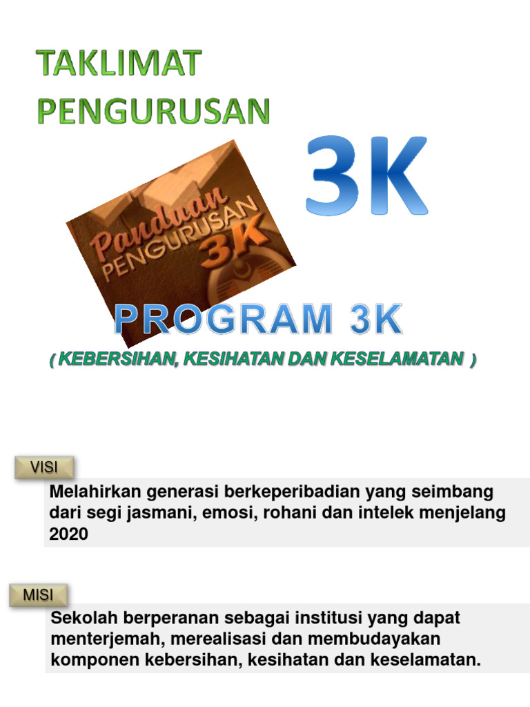 PENGURUSAN 3K Siri 1 | PDF